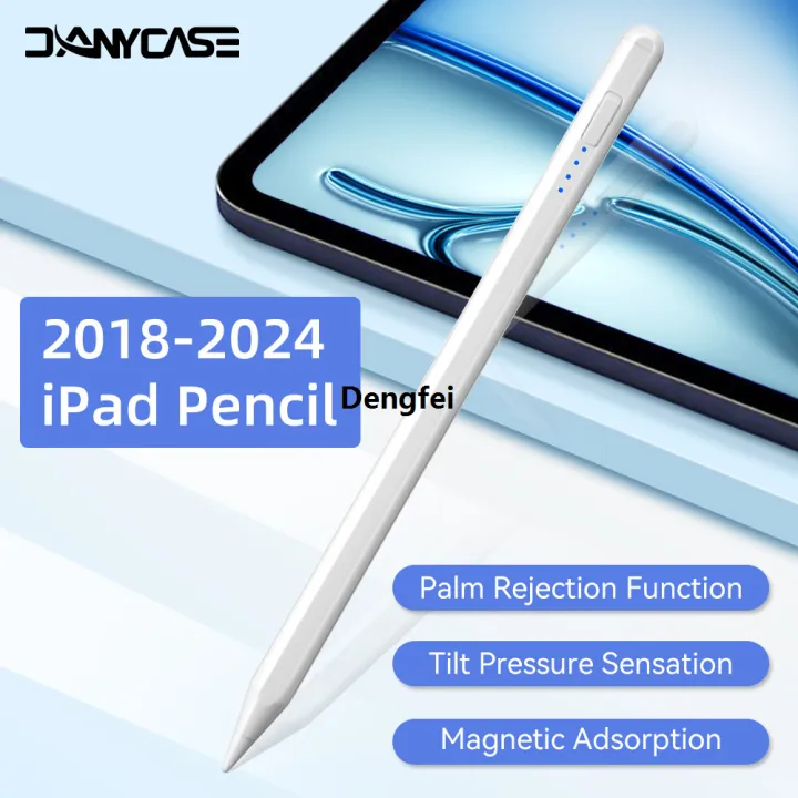 Dengfei High Quality For iPad Stylus Pencil 2024 iPad Air 11 Air 13 M2 Pro 13 11 M4 5/6/7/8/9 ...