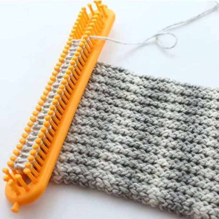 Portable 26/36/47/58cm Weaving Loom Knitting Kit DIY Rectangle Wool ...