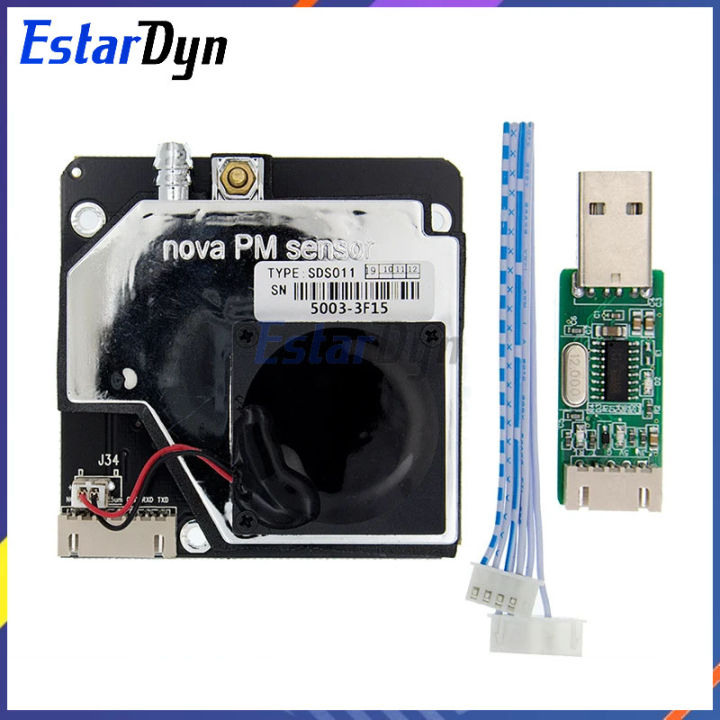 Estardyn Nova PM Sensor SDS011 High Precision Laser PM2.5 Air Quality Detection Sensor Module ...