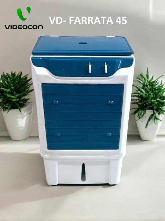 Videocon Farrata 45 Honeycomb with Wheel Dual Tone Air Cooler | Daraz.com.np