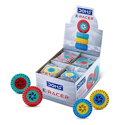 Doms Every Ambition Needs Preparation mini E- RACER Erasers | Daraz.com.np