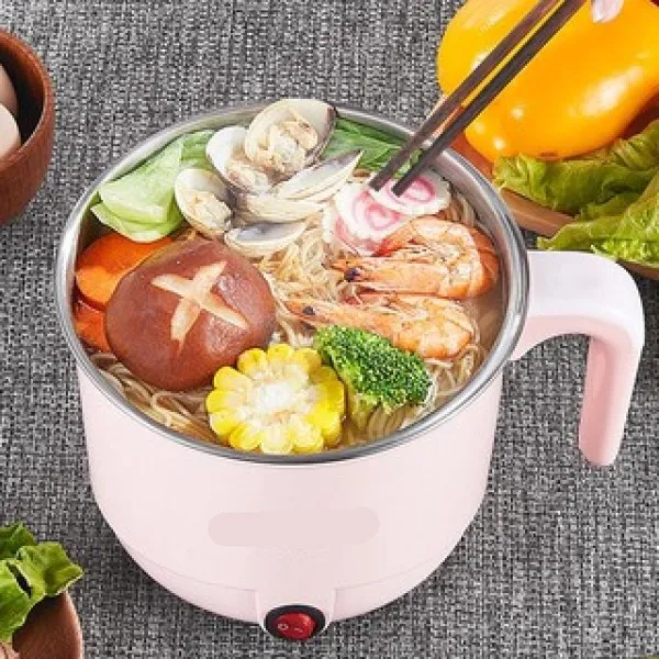 Electric Cooker Dormitory Electric Heating Pot Mini Steamer Soup Pot ...