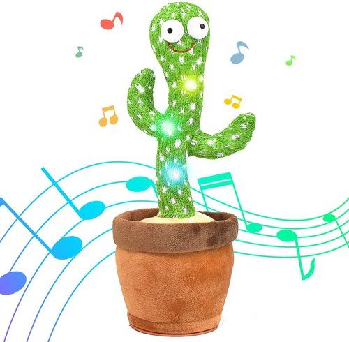 TIK TOK Dancing Cactus Toy Song Singing,Talking,Record & Repeating What ...