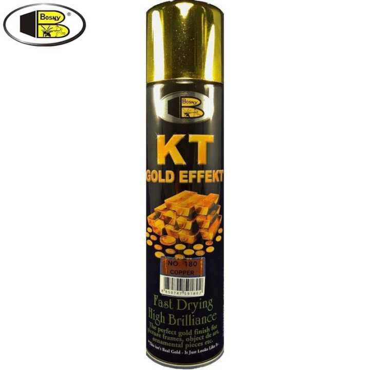 Spray Paint Kt Gold Effect Copper-180 (Bosny) | Daraz.com.np