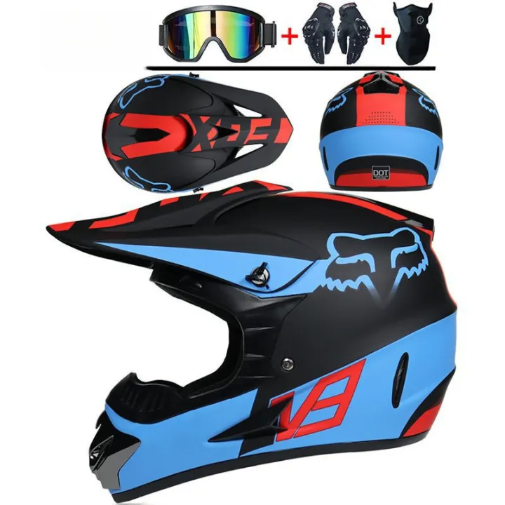 Off-Road Helmet Electric Vehicle Helmet Men's Rally Helmet Go-Kart ...