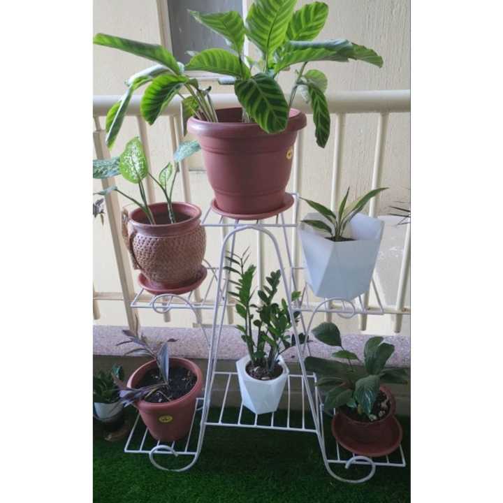 Metal Gamala Stand Flower Pot Holder 6 Pot Holder | Daraz.com.np