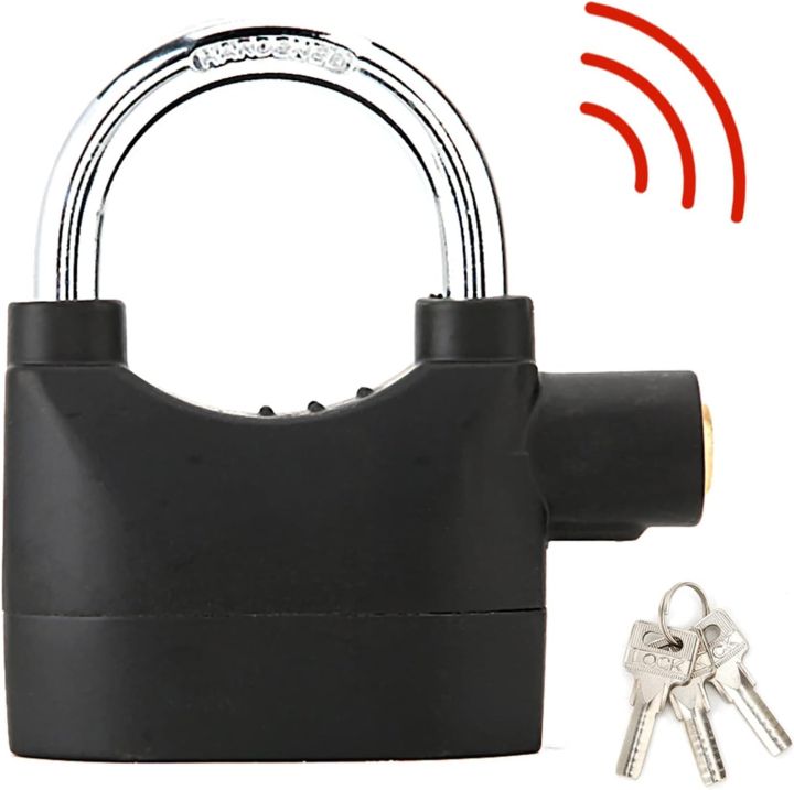 QWORK 110 dB Universal Security Alarm Lock | Heavy-Duty Anti-Theft ...