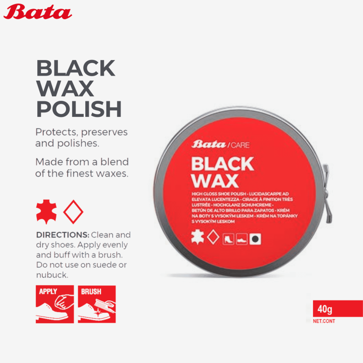 Bata Care Black Wax Shoe Polish 9906606 | Daraz.com.np