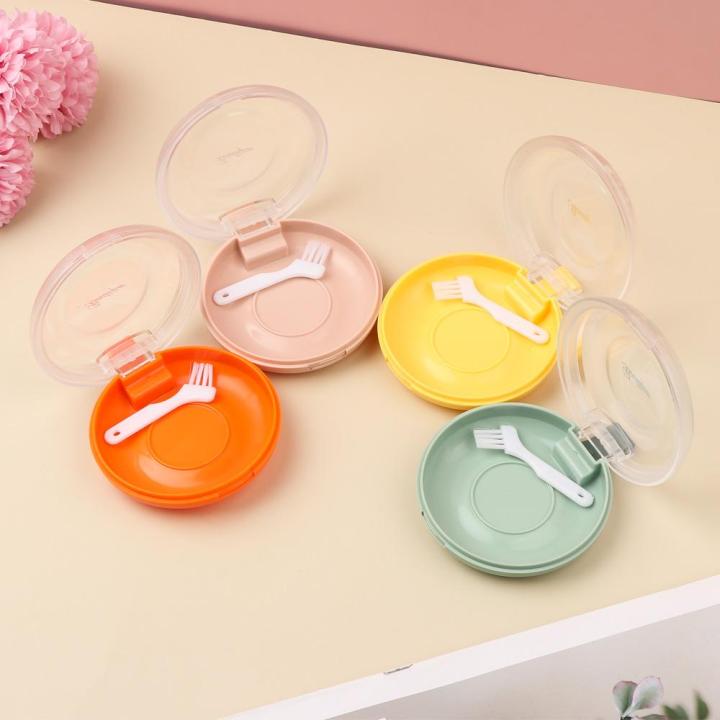 Travel False Teeth Storage Container Orthodontic Dental Retainer Box ...