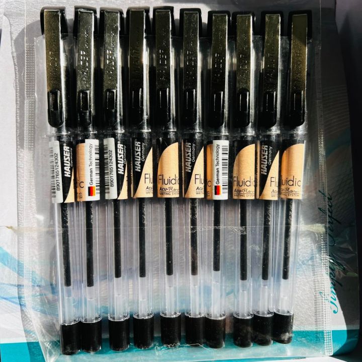 Hauser Fluidic Black Ball Pen | Daraz.com.np