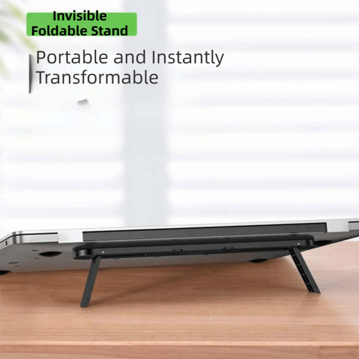 Elevated Structure Foldable Design Laptop Stand Portable Lightweight ...