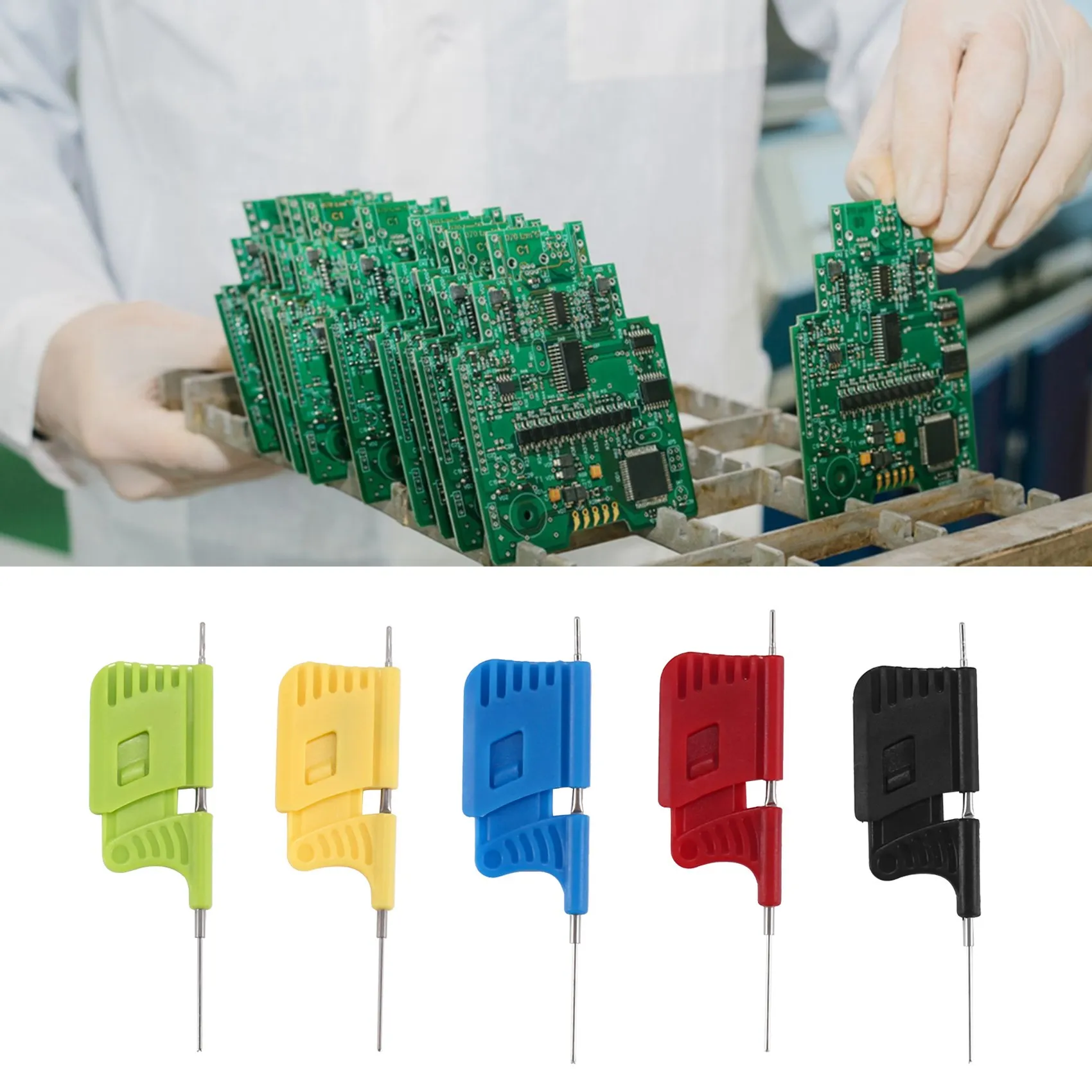 10Pcs SDK08 Test Clip SMD IC Test Hook Clips for Electrical Testing ...