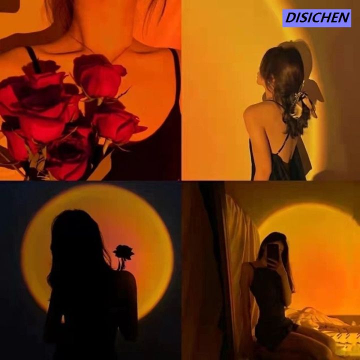 DISICHEN 【Online】 New Astronaut LED Projector Lamp 360 Degree Rotation ...