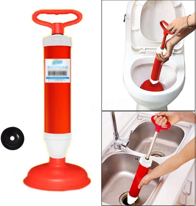 Powerful Toilet Drain Buster Air Plunger Cleaning Pump | Daraz.com.np