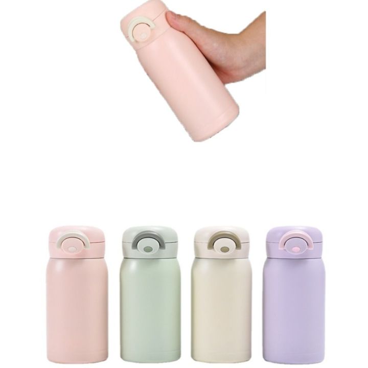 Thermal Coffee Mug 304 Stainless Steel Mini Thermos Cup Pop-up Lock 220 ...