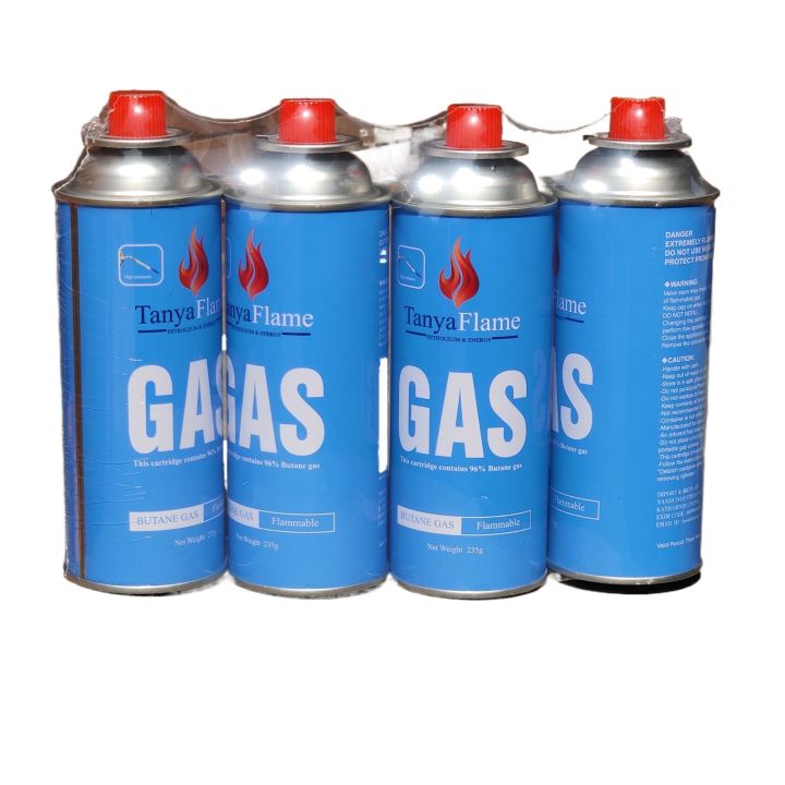 Portable Can Gas Cylinder (Set Of 4) | Daraz.com.np