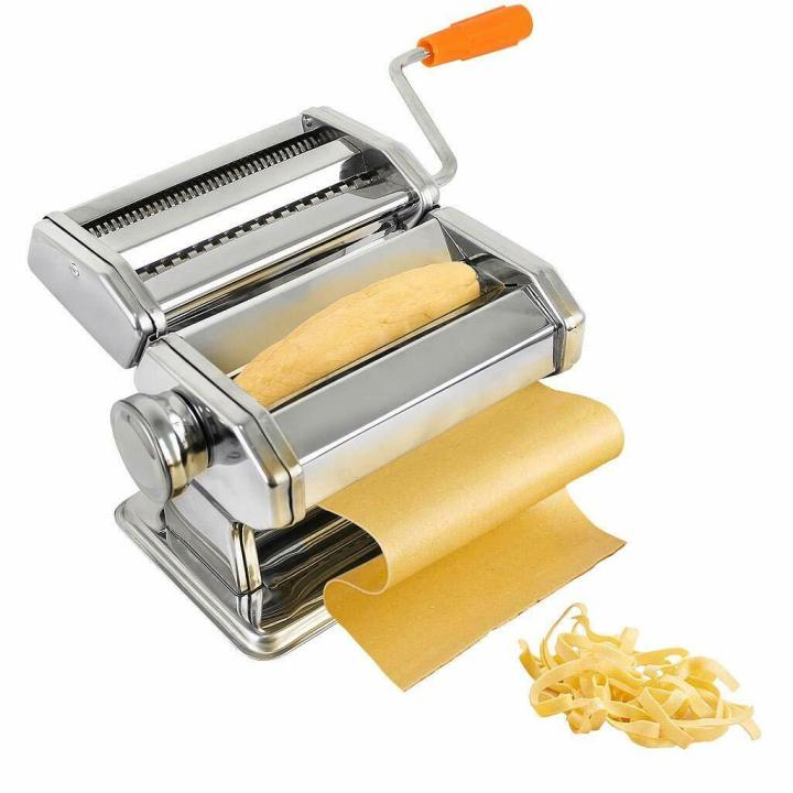 3 In 1 Manual Pasta Maker, Pasta Machine Stainless Steel, Pasta Roller ...