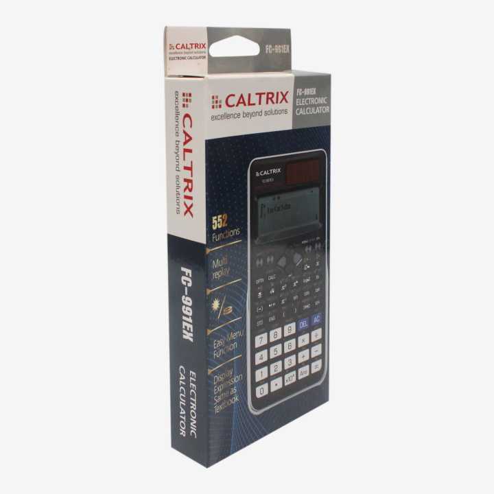 CALTRIX F-911EX Scientific Calculator - 552 Functions HiQuality ...
