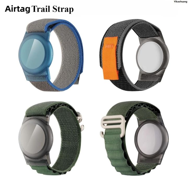 YikaohuangCase Nylon Locator Anti CorreaTrail Nylon Airtag for ...