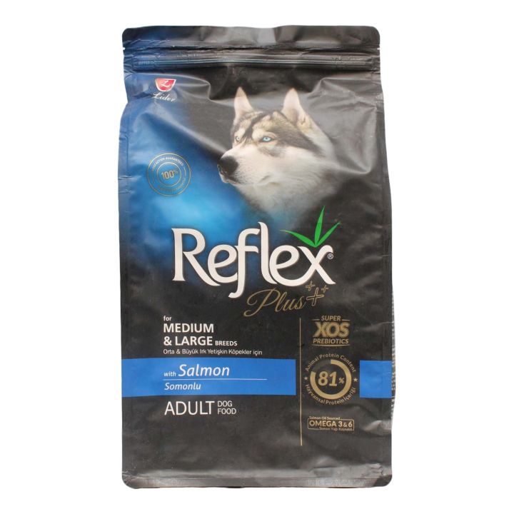 Reflex Plus Adult Dog Food (Chicken & Tavuklu Flavour ) 15Kg | Daraz.com.np