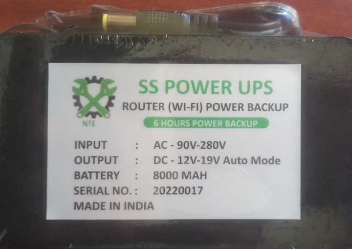Wifi Router Power Backup | Daraz.com.np