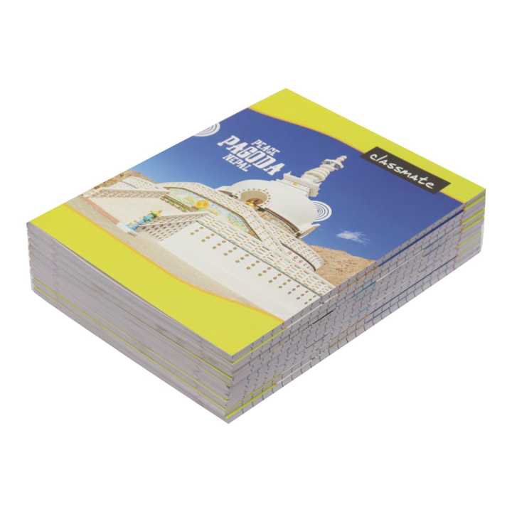 Classmate Peace Pagoda Nepal Nepali Notebook Copy, Set Of 9 | Daraz.com.np