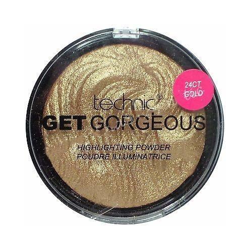 Technic Get Gorgeous Highlighting Powder (24 CT Gold) | Daraz.com.np