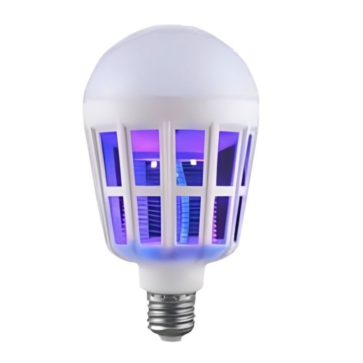 Bug Zapper Light Bulb 2 in 1 Mosquito Killer Lamp LED Electronic Insect ...