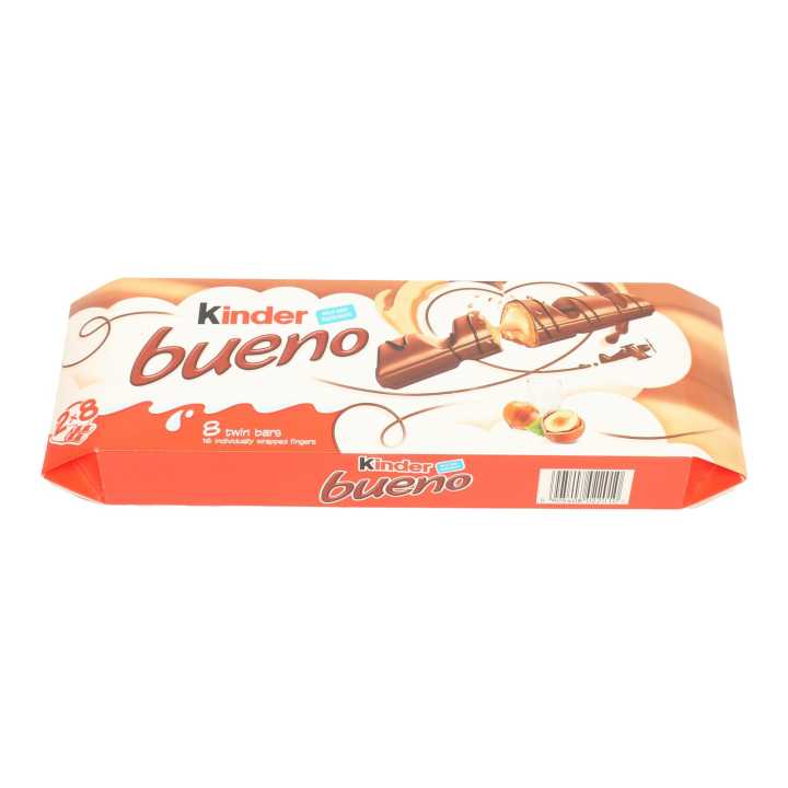 Kinder Bueno Milk And Hazelnut Twin Bar 344g | Daraz.com.np