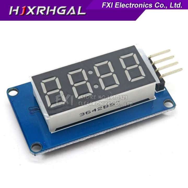 TM1637 LED Display Module For Arduino 7 Segment 4 Bits 0.36 Inch Clock ...
