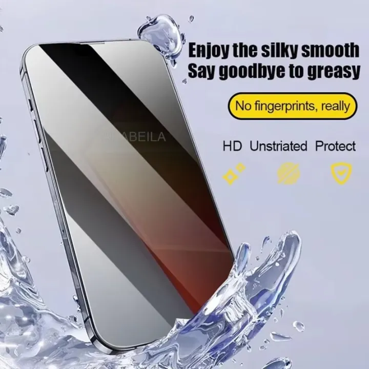 New goods tideFashion Membrane Tempered Glass Privacy Dust-Free Anti ...