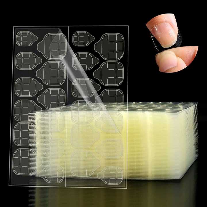 8Sheets 96 Tips Double Sided Fake Nail Tape | Daraz.com.np