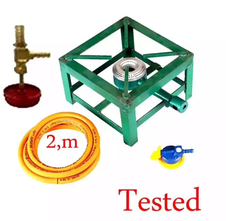 1 Number Metal Body Bhatti Chulo/ Gas Stove With All Grade Accessories ...