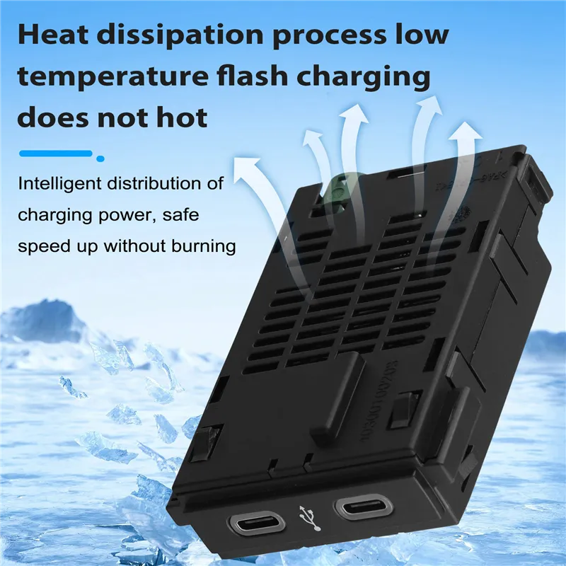 Front Console USB Ports TYPE-C Plug Socket ID4 ID6 | Daraz.com.np