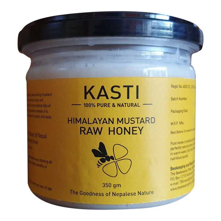 KASTI Himalayan Mustard Raw Honey 350 g | Daraz.com.np