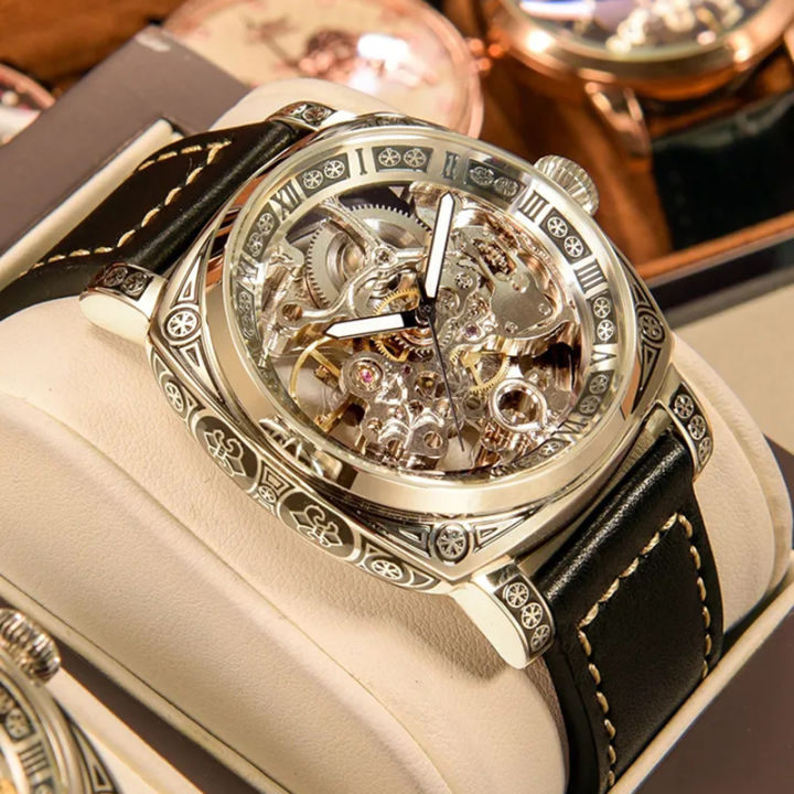 2025 NEW Authentic Brand Carved Watches Fully Automatic men watches ...