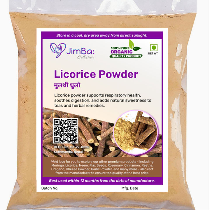 Licorice Powder -Mulethi / Jethimadhu Powder ( 100 gm, 200gm) | Daraz ...