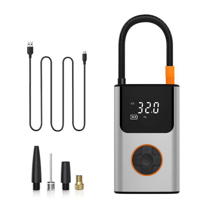 ARELENE Tire Inflator Portable Air Compressor, 150 PSI Cordless Portable Tire Inflator Fast ...