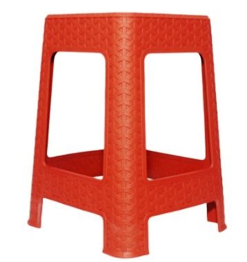 Red 1701 Plastic Stool Chair | Daraz.com.np