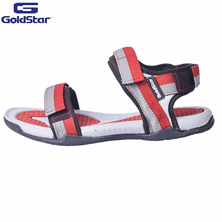 Goldstar Grey / Red Sports Sandals For Men - Rave | Daraz.com.np