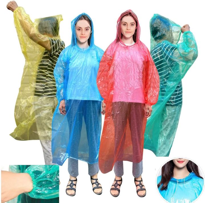 Disposable Raincoat Rain Card One Time Use Raincoat Portable | Daraz.com.np