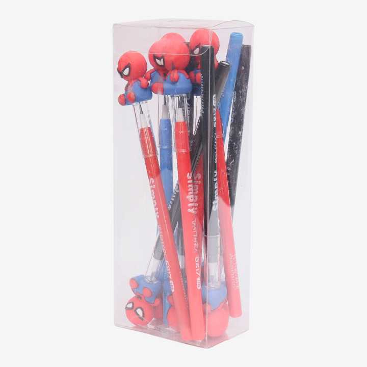 Simply G217 Hb Spider Man Design Disco Pencil 12 pcs | Daraz.com.np