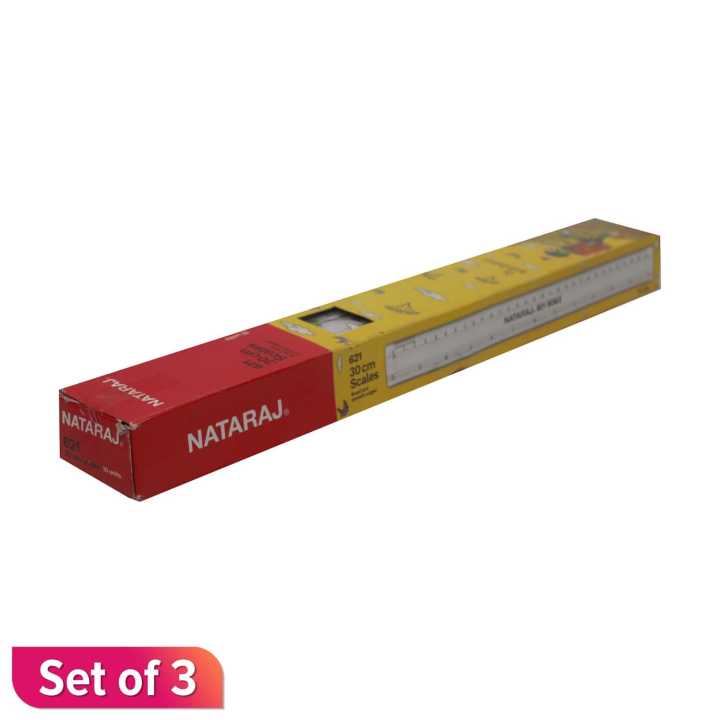 Nataraj 30cm Scales (10 Pieces)(Set of 3) | Daraz.com.np