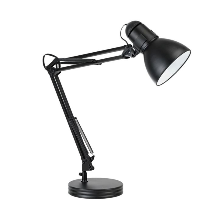 Smart Modern Flexible Desk Lamp Swing Arm Drafting Light With Metal ...