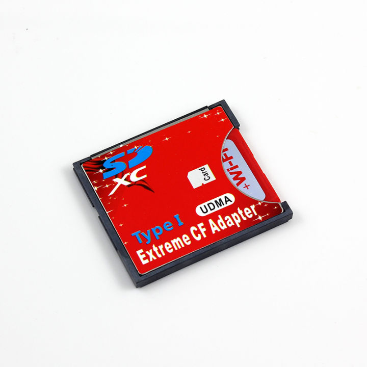 SD To CF Card Adapter SD SDHC SDXC MMC To Standard Compact Flash Type I ...