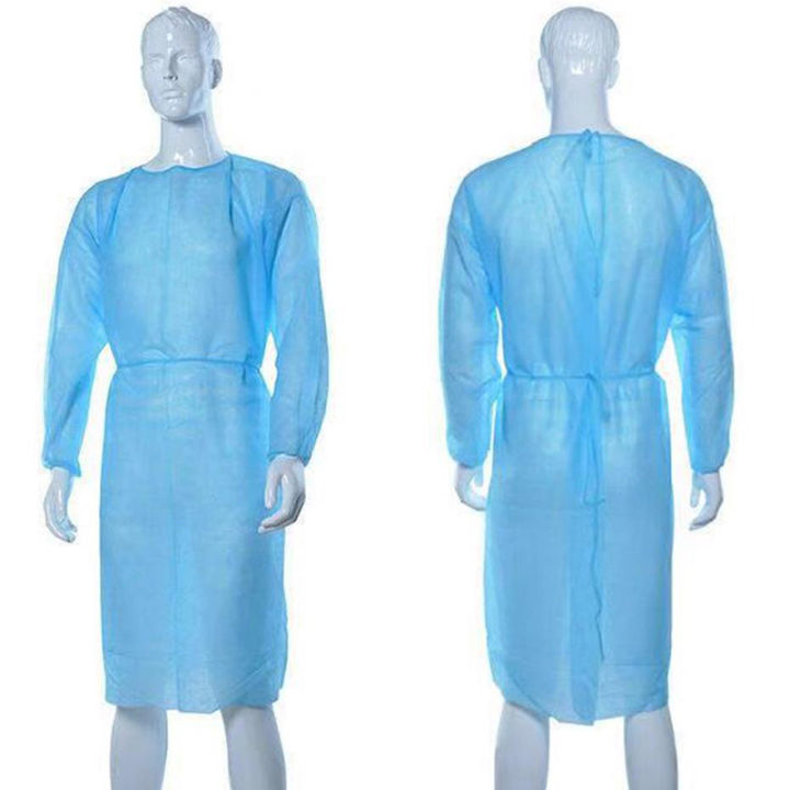 Disposable Isolation Cover Gown Surgical Clothes Uniform Protection ...