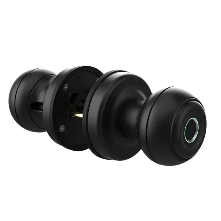Tuyasmart Bluetooth Fingerprint Door Round Ball Handle Door Lock Home ...