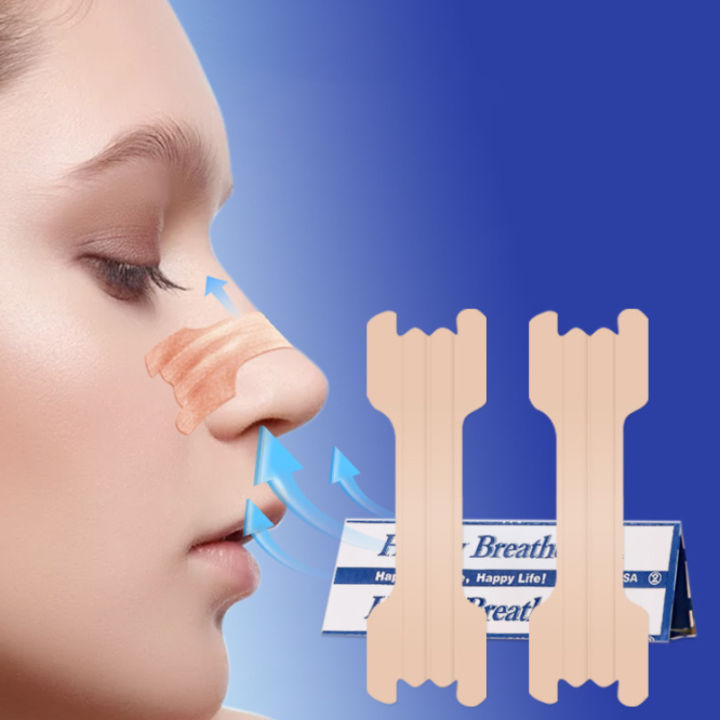 100Pcs Anti Snoring Nasal Strips for Way Help Breathing Reduce Snore ...