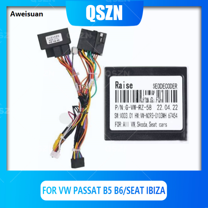Aweisuan 【LoLular design】Qszn Canbus Box Decoder Vw-Rz-058 For Vw ...