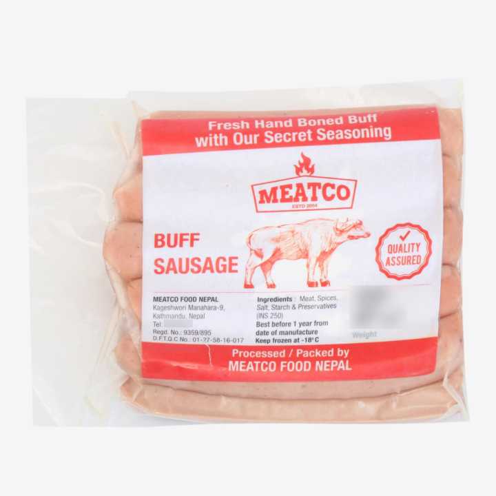 Meatco Frozen Fresh Hand Boned Buff Hot Dog Sausage 500 gm | Daraz.com.np